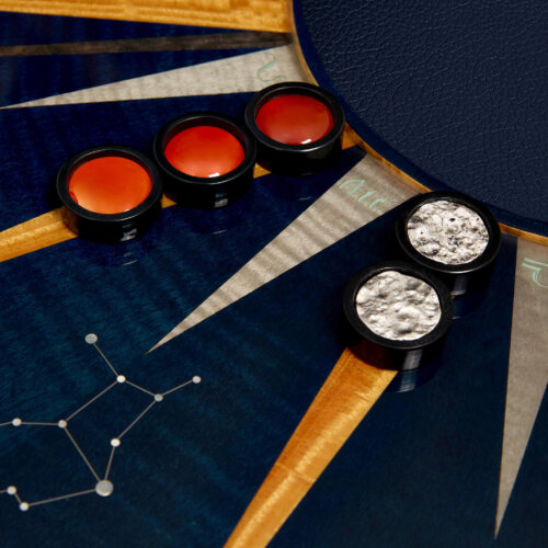 Zodiac Circular Backgammon Set | Alexandra Llewellyn