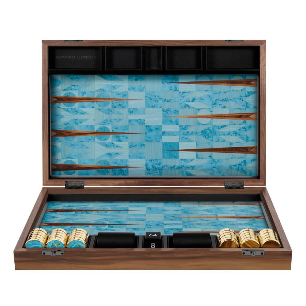 Luxury Backgammon Sets - Wooden | Alexandra Llewellyn