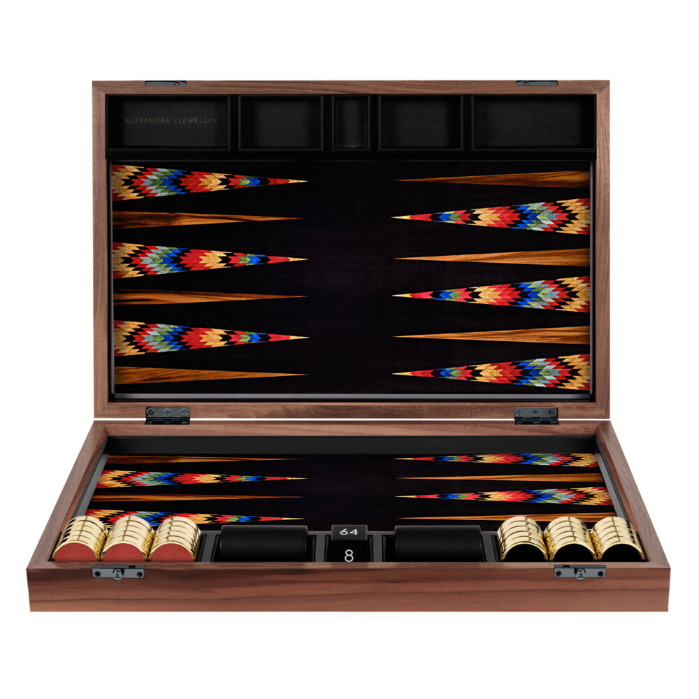 Luxury Backgammon Sets - Wooden | Alexandra Llewellyn